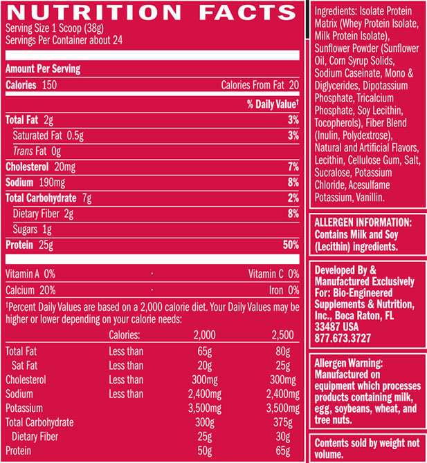 Syntha 6 Isolate (Protein) | Growth and Recovery | BSN Syntha 6 Isolate (Protein) | Growth and Recovery | BSN