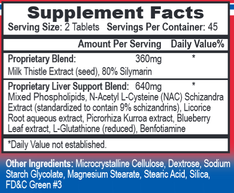 Liver MD By APS Nutrition, 90 Tabs for Cheap at SameDaySupplements.com®