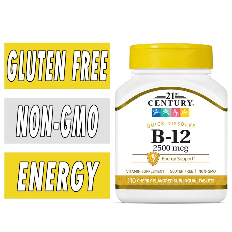 Vitamin B12 | 21st Century | Energy Support