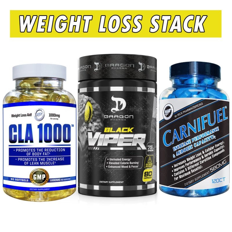 Black Viper Weight Loss Stack | Dragon Pharma | Free Shipping