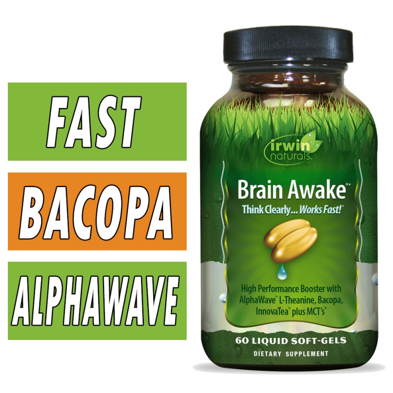 Brain Awake | Irwin Naturals | Enhanced Mental Clarity & Focus