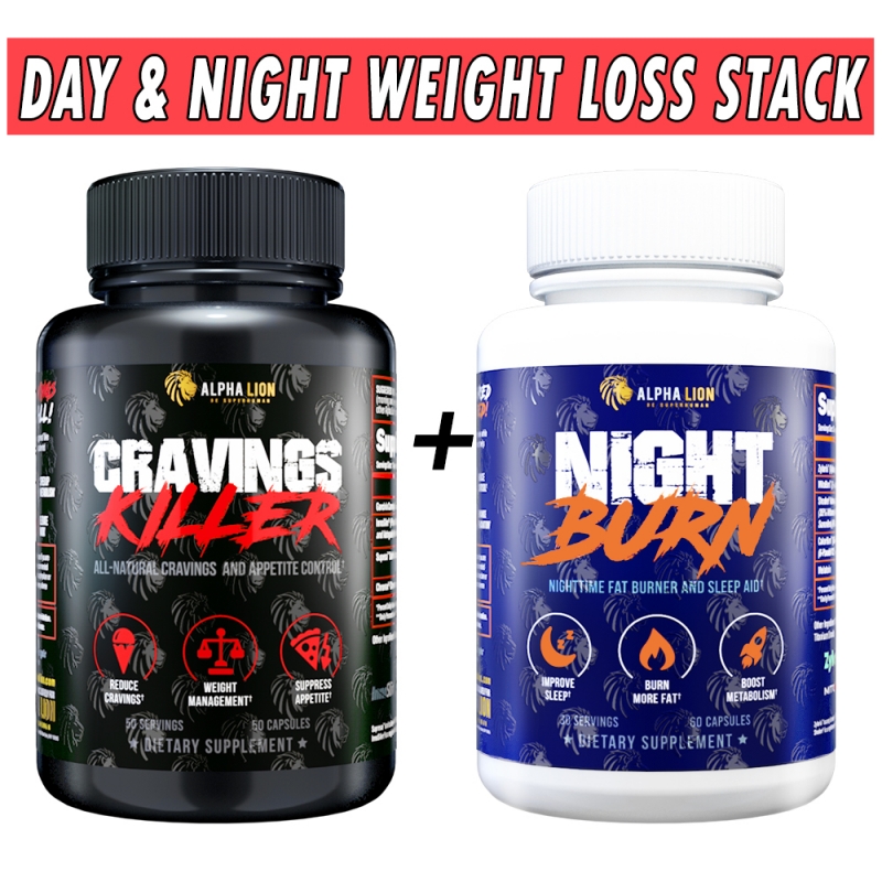 Day and Night Weight Loss Stack | Alpha Lion | 4 Week Cycle