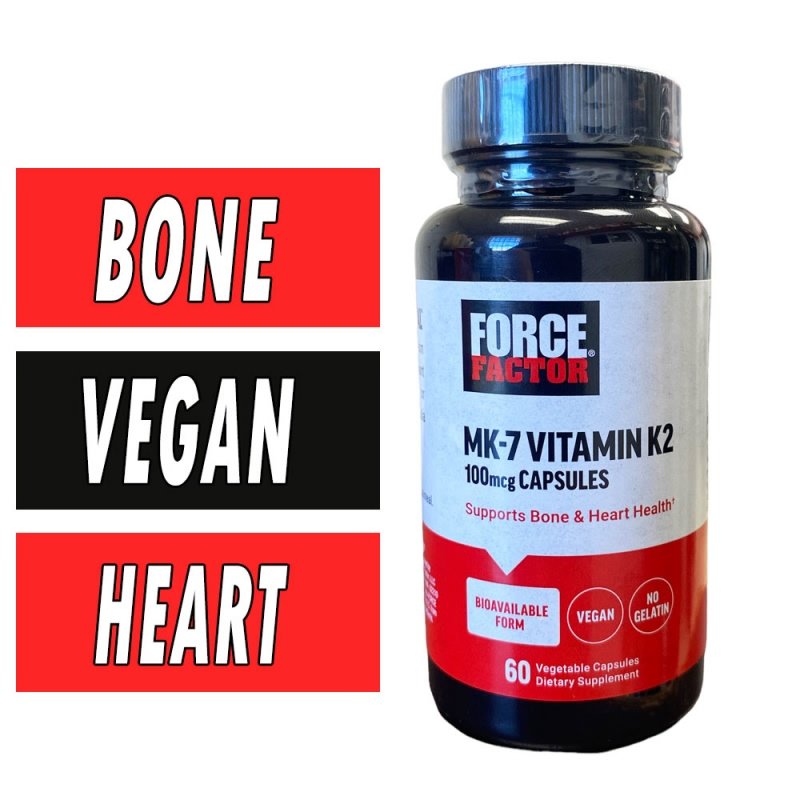 MK-7 Vitamin K2 | Force Factor | Bone Health