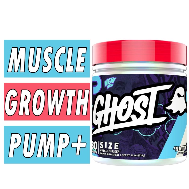 GHOST Size | Muscle Builder | Same Day Shipping