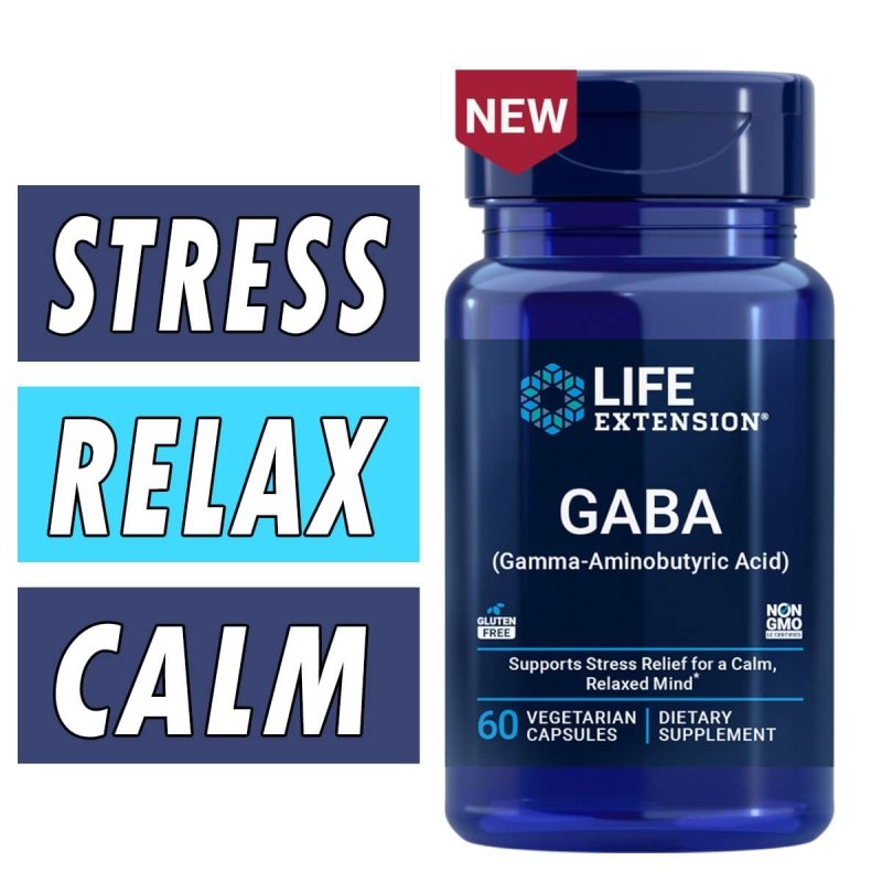 GABA | Life Extension | Same Day Shipping