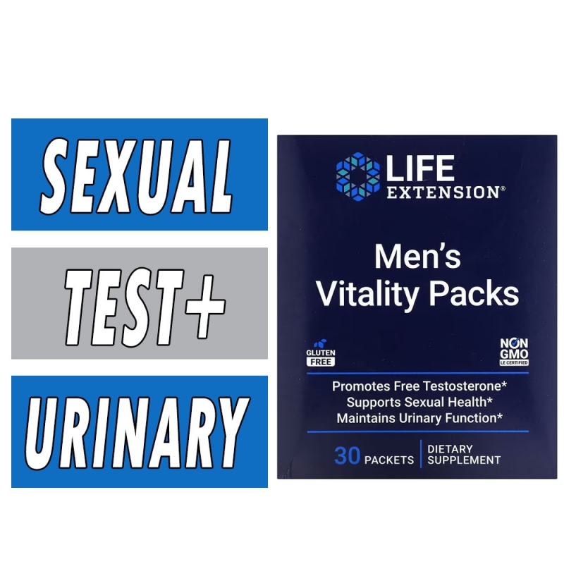 Men's Vitality Packs | Life Extension | Men's Health