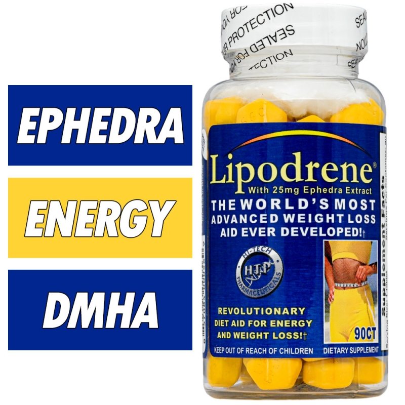 Lipodrene® Fat Burner by Hi-Tech Pharmaceuticals 90 Tablets