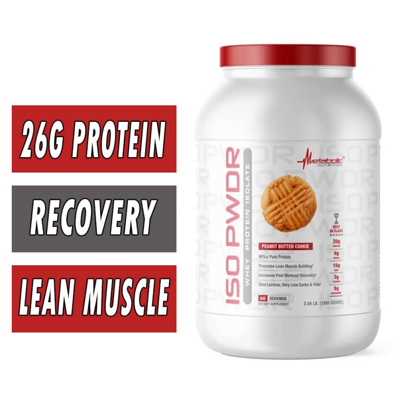 Iso PWDR | Metabolic Nutrition | Whey Protein Isolate