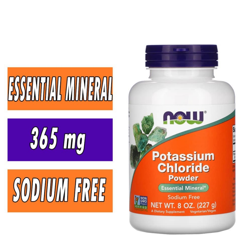 Potassium Chloride | NOW Foods | Vitamins/Minerals