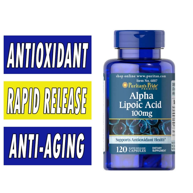 Alpha Lipoic Acid | Antioxidant Health | Puritan's Pride