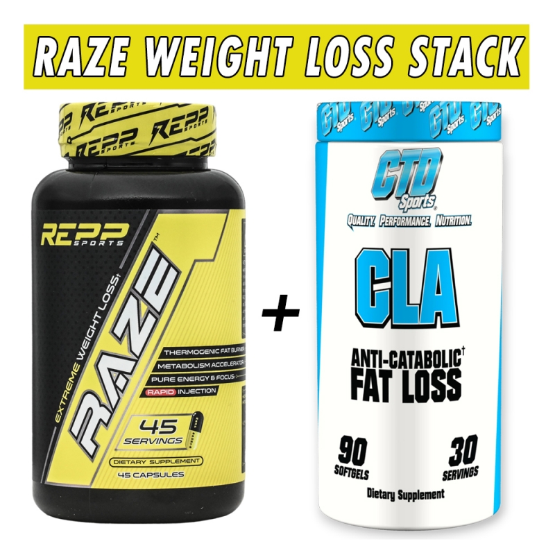 Raze Weight Loss Stack | w/ CLA | REPP Sports