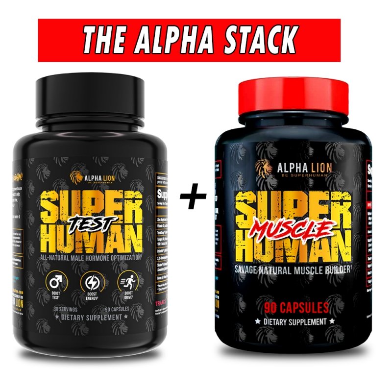 The Alpha Stack | Alpha Lion | Muscle Builder Stack