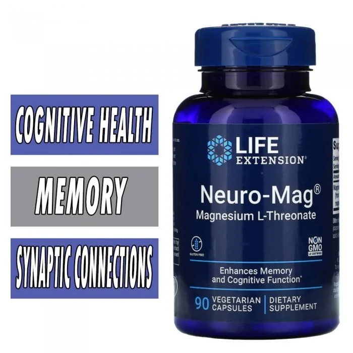 Neuro-Mag Magnesium L-Threonate | Life Extension | Brain Health