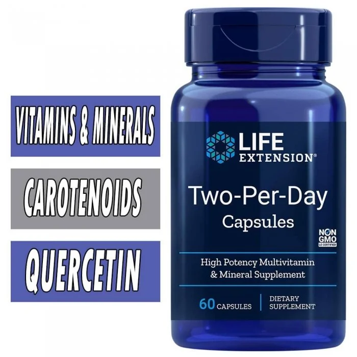 Two-Per-Day | Life Extension | Multivitamin