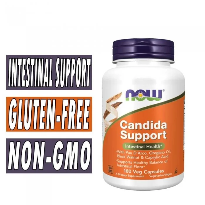 Candida Support | Intestinal Health | NOW Foods