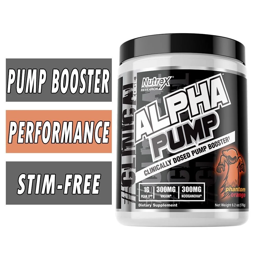 Alpha Pump (Pump Complex) | Nutrex | 2 for $20 EA