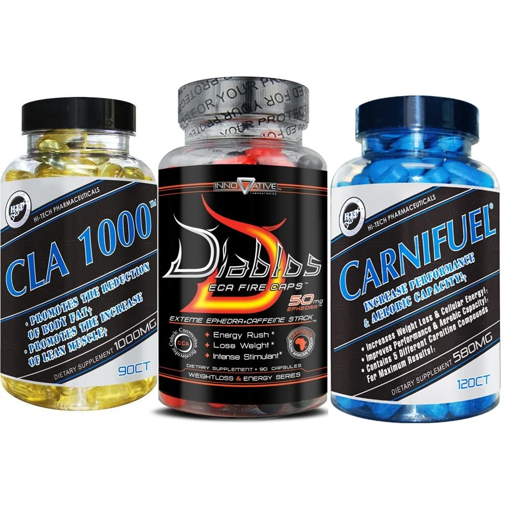 Diablos ECA Fire Caps Weight Loss Stack | Innovative Labs | Free Shipping