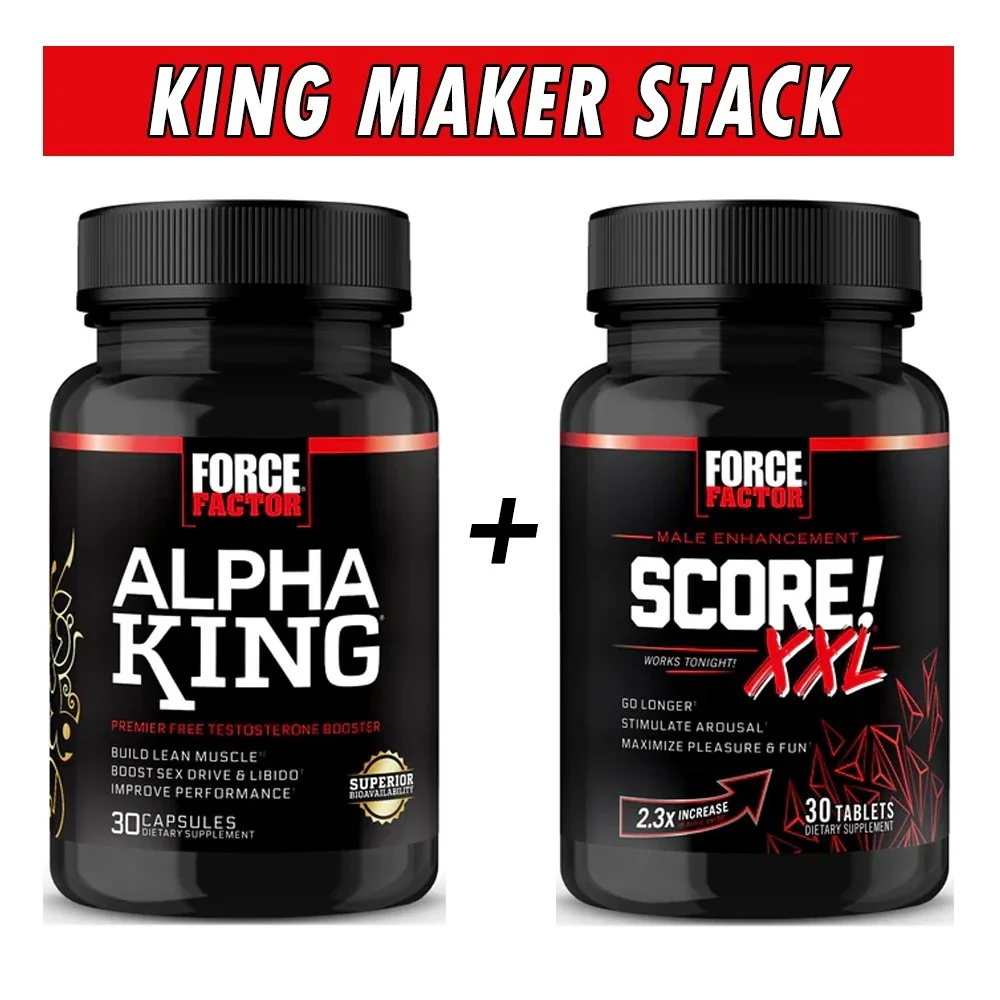 King Maker Stack | Force Factor | Libido Health