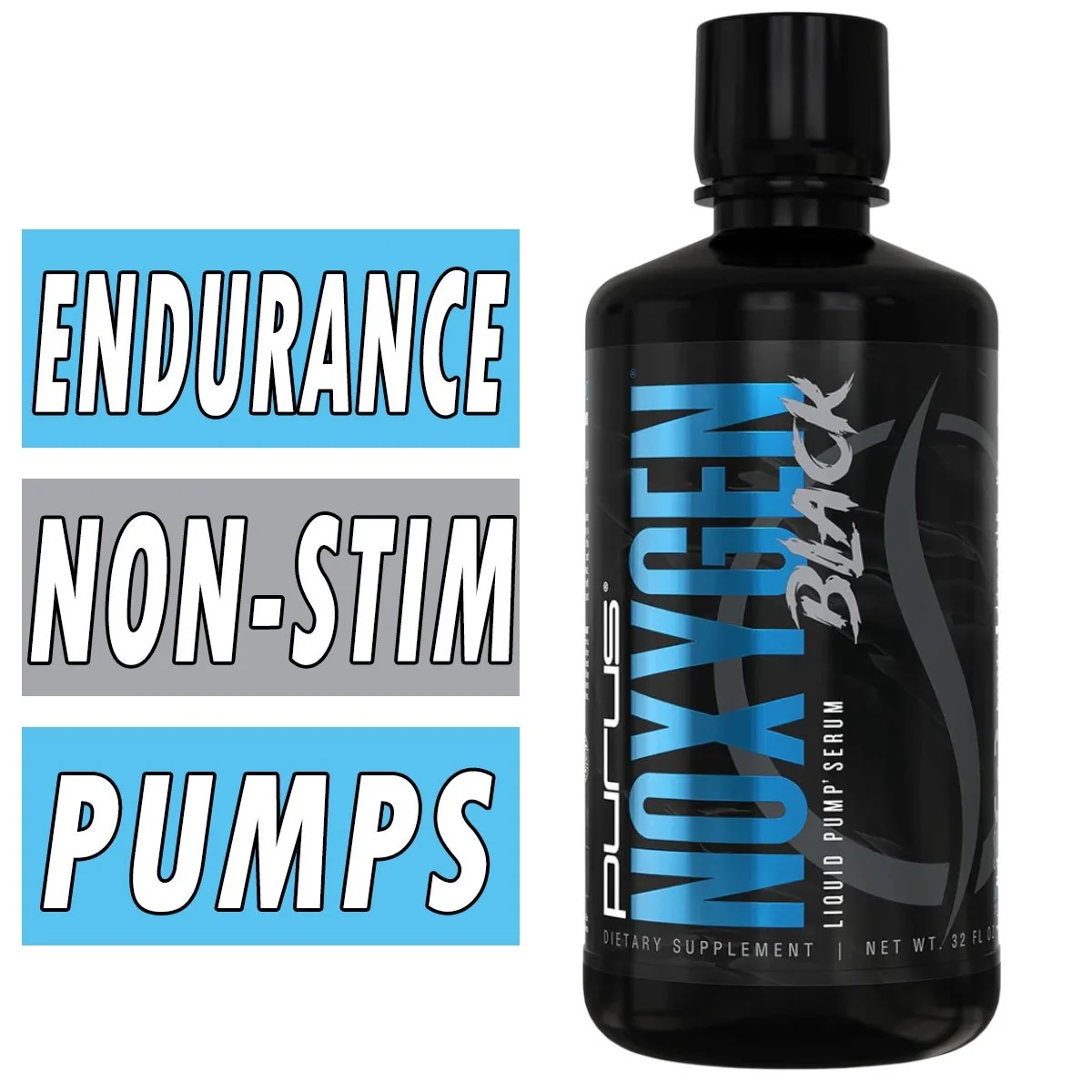 Noxygen Black Liquid | Purus Labs | Pump Serum