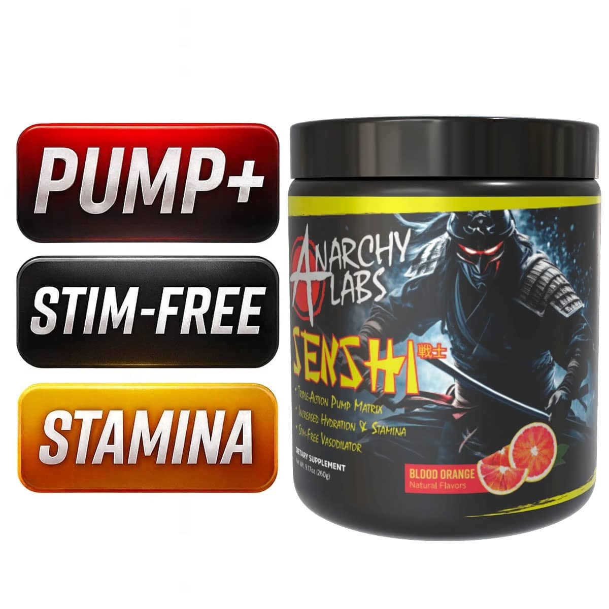 Senshi Pre Workout | Anarchy Labs | Same Day Shipping
