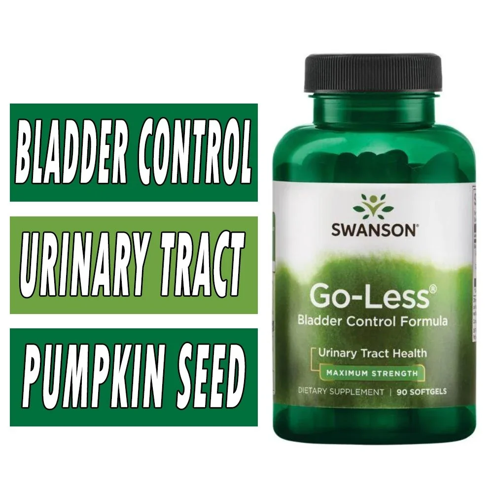 Go-Less Bladder Control Formula | Swanson | Urinary Tract Health