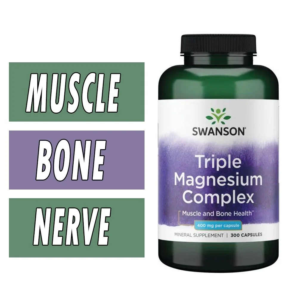 Triple Magnesium Complex | Swanson | Muscle And Bone Health