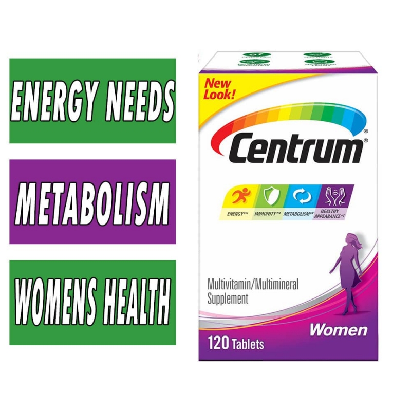 Centrum Women | Multivitamin | Promotes Immune†