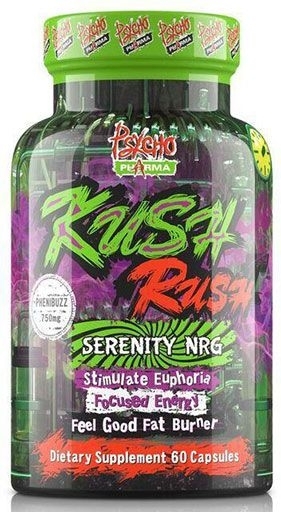 KUSH RUSH - Fat Burner - Psycho Pharma - SameDaySupplements.com®