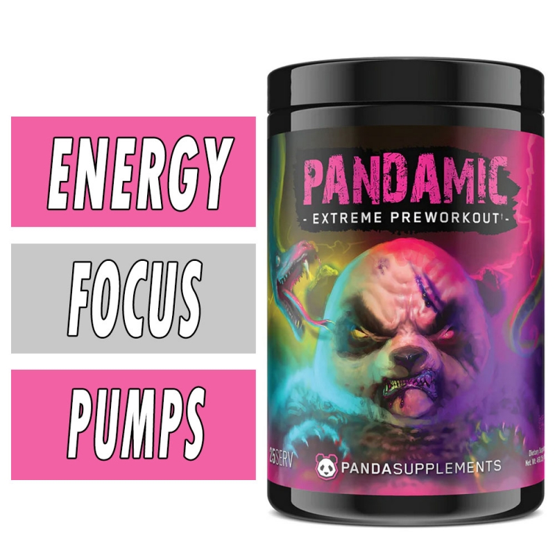 Pandamic | Panda Supps | Intense Pre Workout