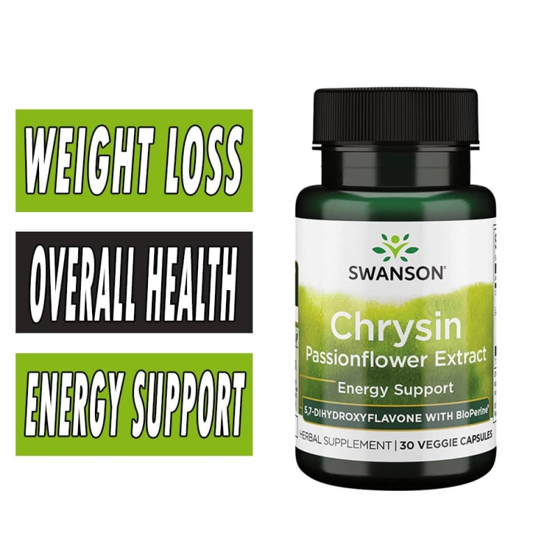 Chrysin Passionflower Extract | Energy | Swanson
