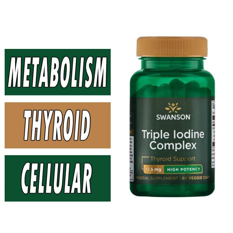 Triple Iodine Complex | Swanson | Thyroid Support