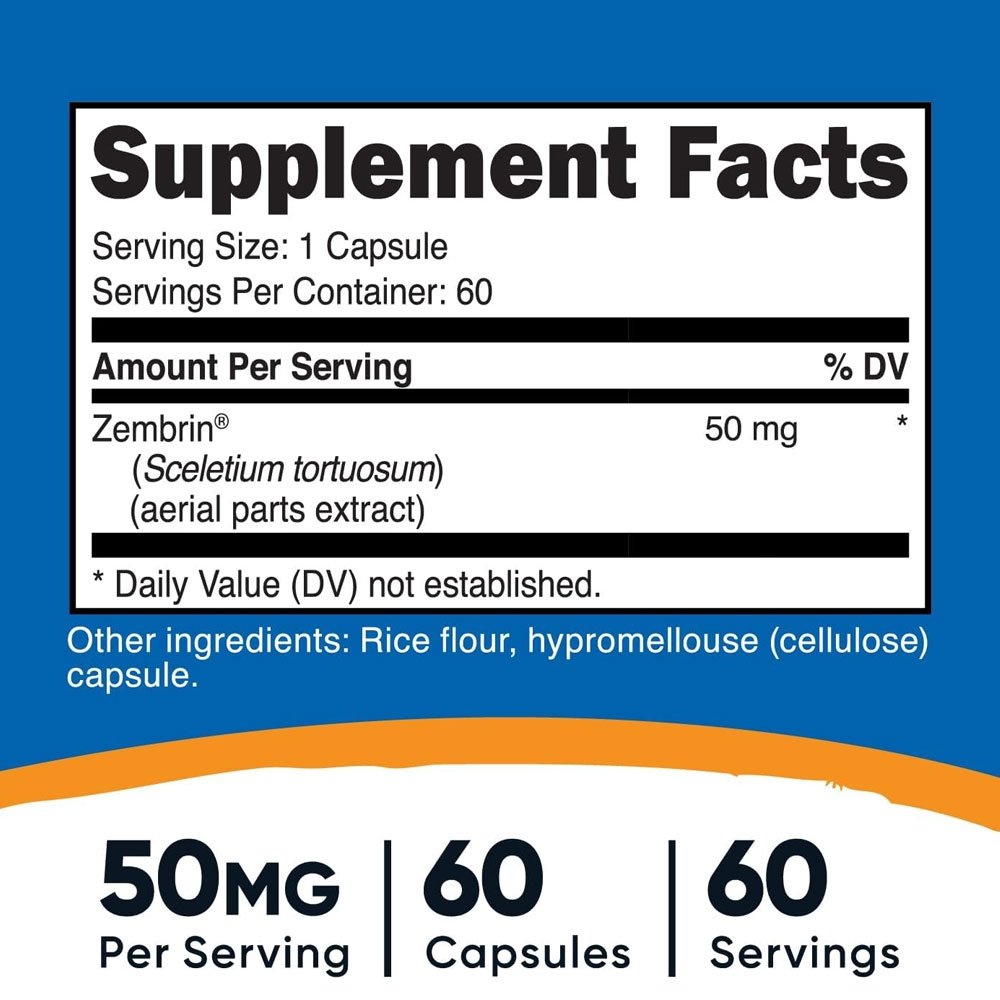 Sceletium Tortuosum | Nutricost | Mood