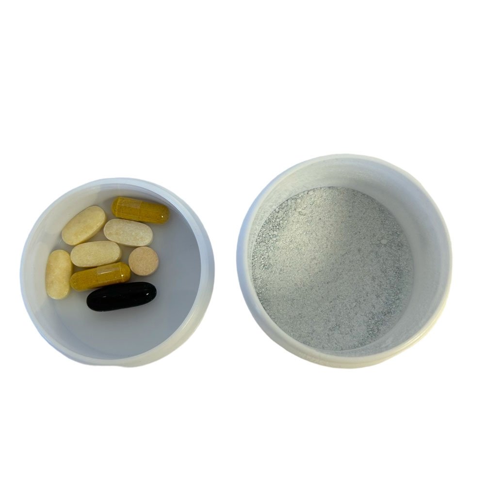 Protein Powder Funnel | Same Day Supplements | Pill Container Bottle