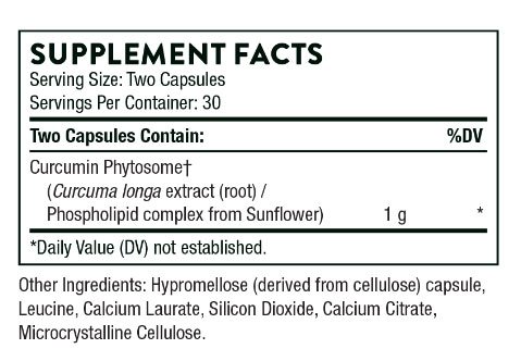 Curcumin Phytosome | Thorne | Supports Joints