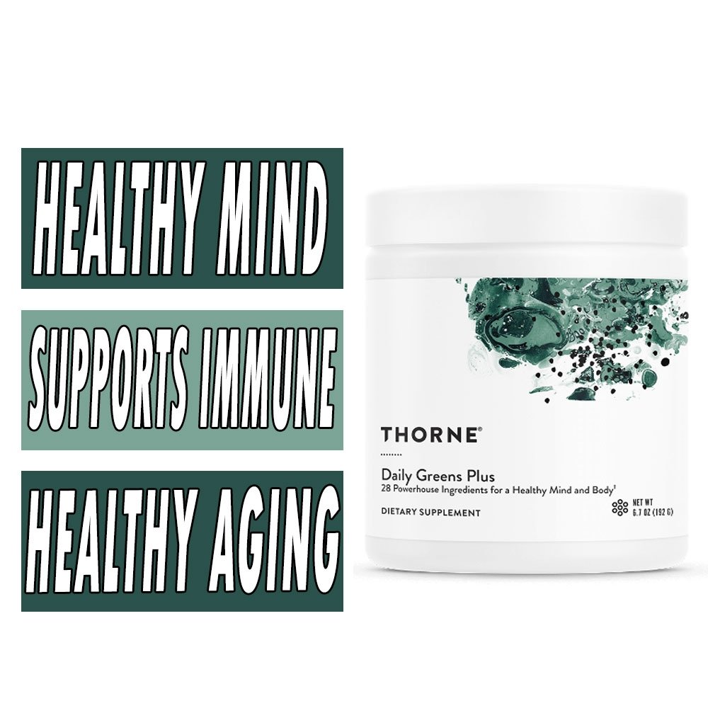 Daily Green Plus | Thorne | Unique Greens Powder