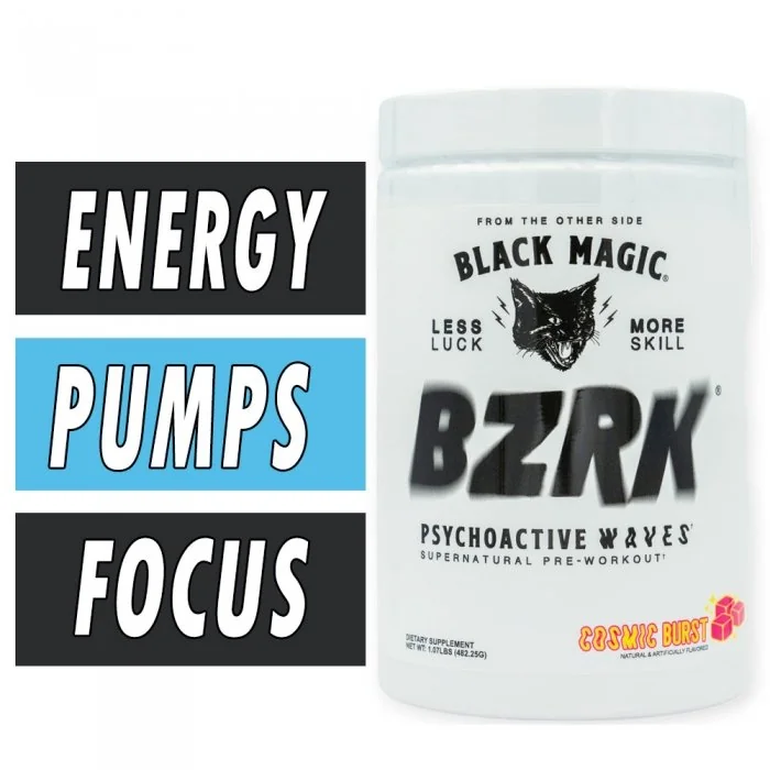 BZRK Pre Workout | Black Magic | Buy 2 for $35 EA