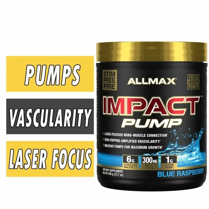 Impact Pump | Allmax Nutrition | Pre-Workout