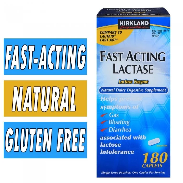 Fast Acting Lactase | Buy 2 for $25 EA | Kirkland