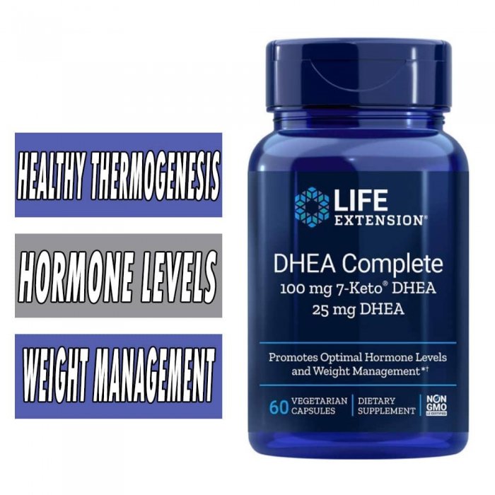 DHEA Complete | Life Extension | Hormone Levels
