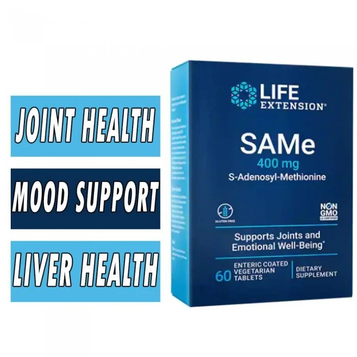 SAMe | S-Adenosyl-Methionine | Life Extension