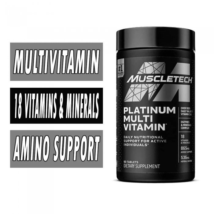 Platinum MultiVitamin | Daily Support | MuscleTech
