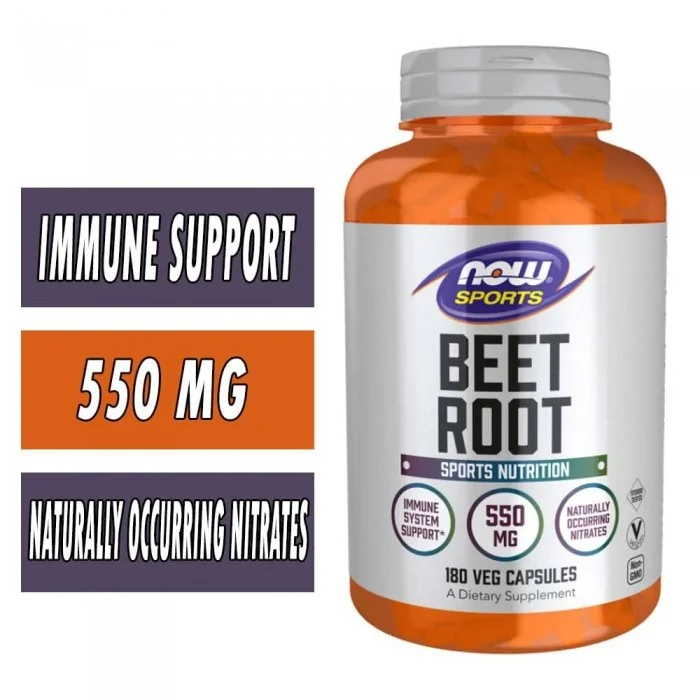 Beet Root Veg Capsules | NOW | Immune Health†
