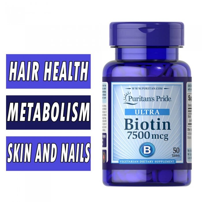 Biotin | Puritan's Pride | Hair, Skin, Nails