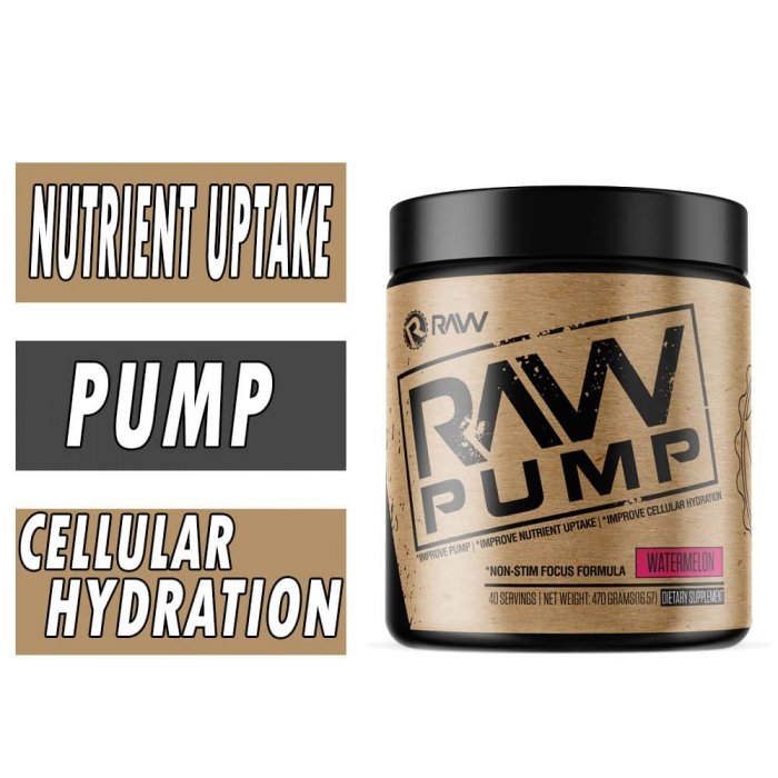 RAW PUMP | Non-Stim Focus Formula | RAW NUTRITION