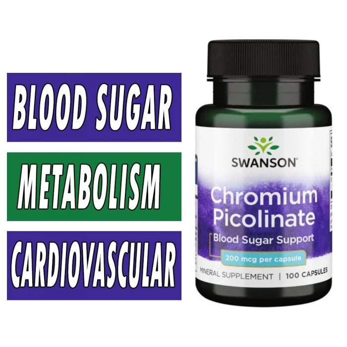 Chromium Picolinate | Swanson | Blood Sugar Support