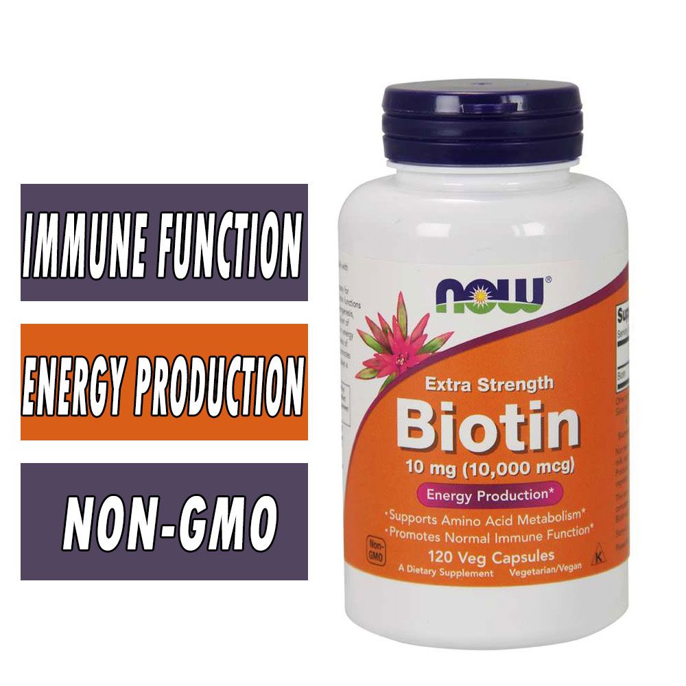 Biotin | NOW Foods | Energy Production†